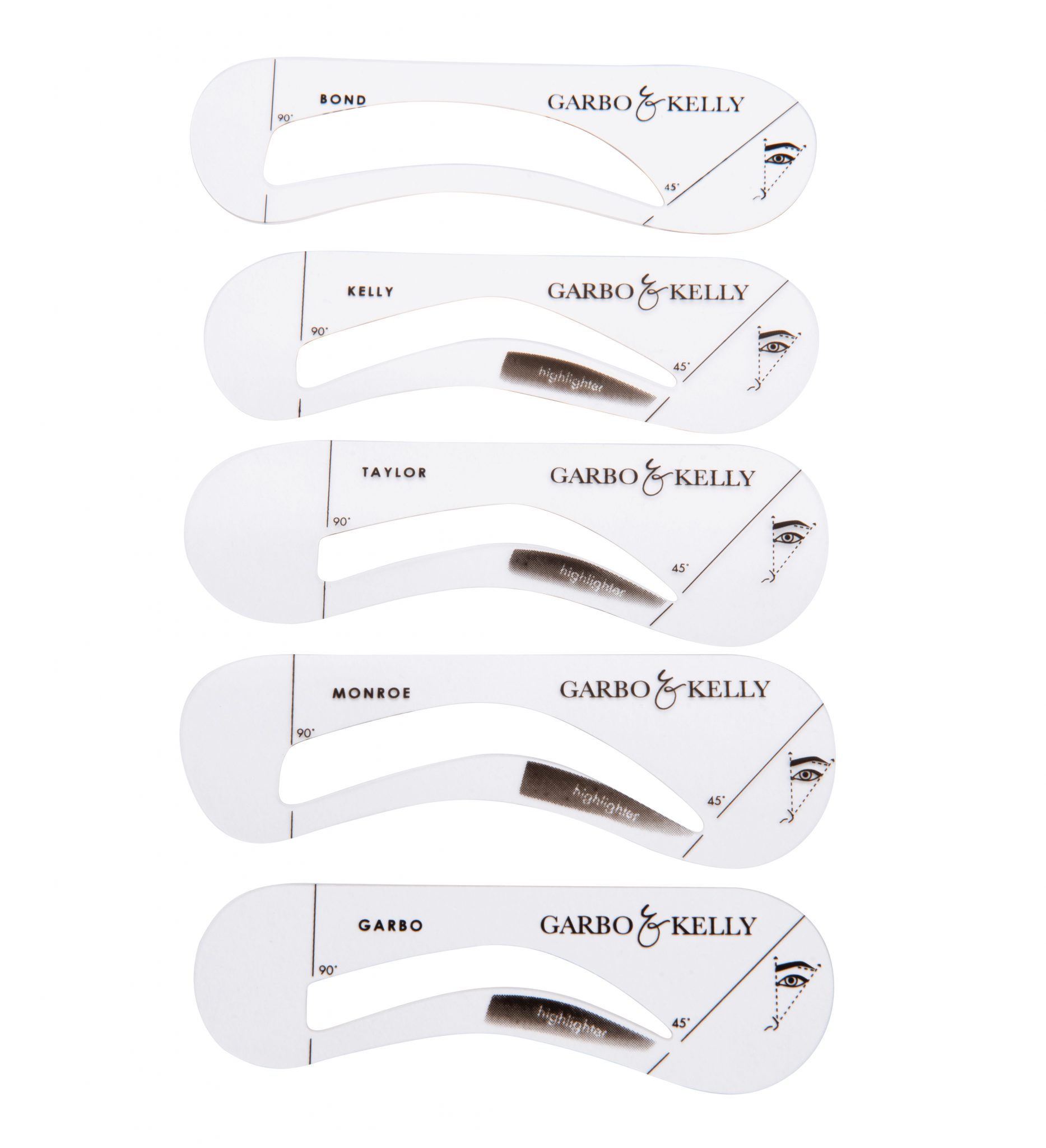 Garbo & Kelly Brow Guides at MYM Beauty NZ