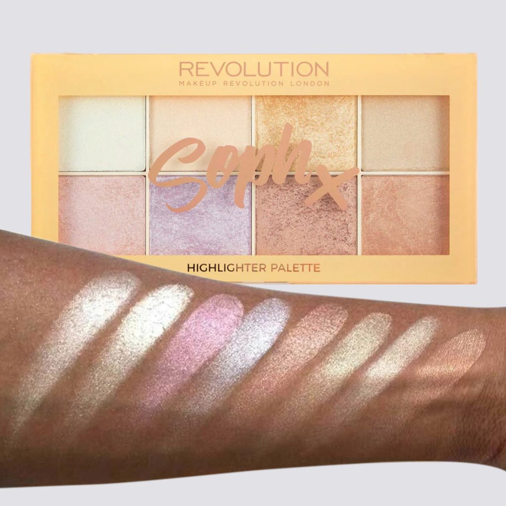 Revolution X Soph Highlighter Palette at MYM Beauty NZ