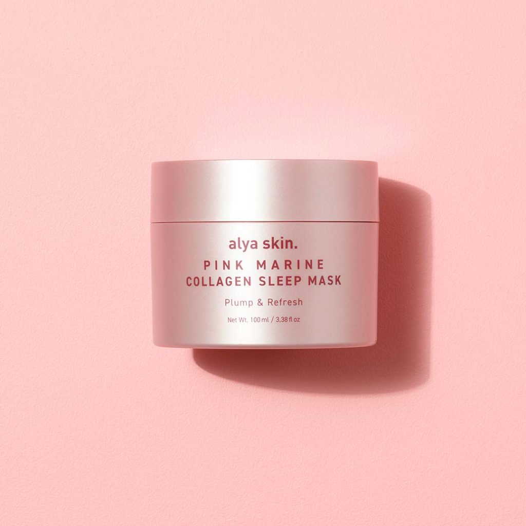 Alya Skin Pink Marine Collagen Sleep Mask 100ML at MYM Beauty NZ